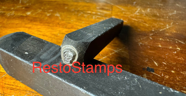 Skeleton skull stamp – Restostamps.com