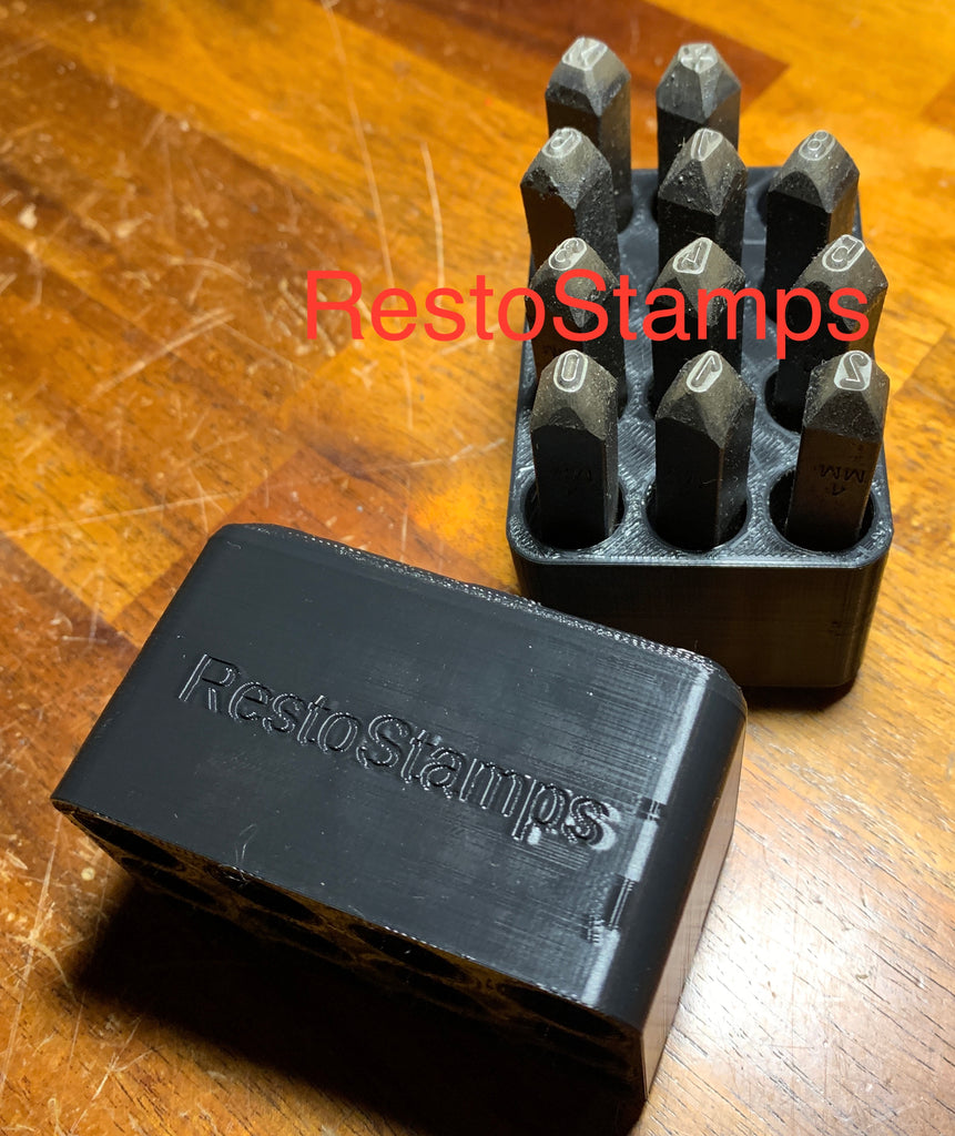 Porsche 964 / 933 engine number set stamp – Restostamps.com