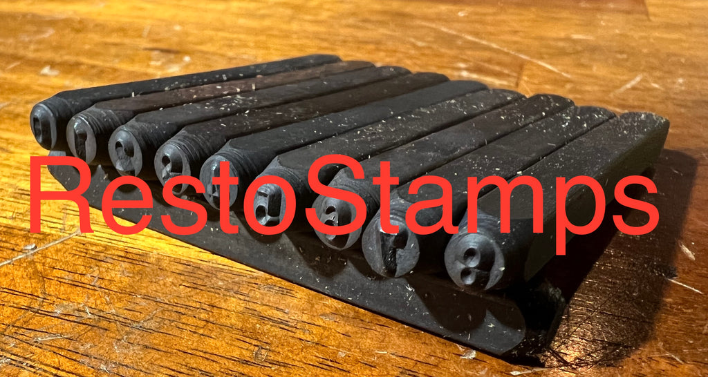 Mustang Date Code Number 0-9 & A-Z Set – Restostamps.com