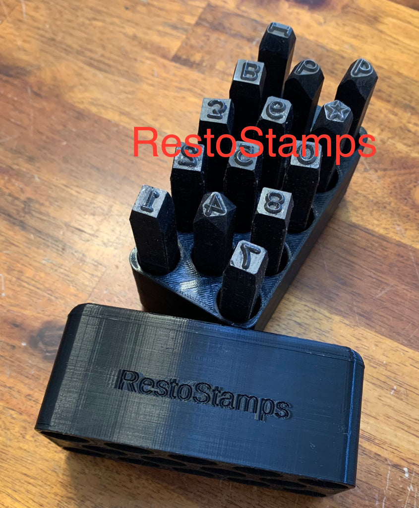 Stage 2 Number kit 0-9, A stamp, KR Wilson I, 6, 9 Star Stamp NEW!! st ...