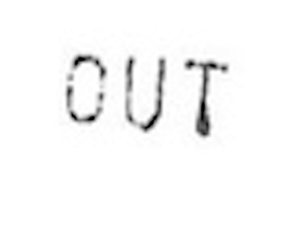 " In " or "out" Custom Metal Stamp – Restostamps.com